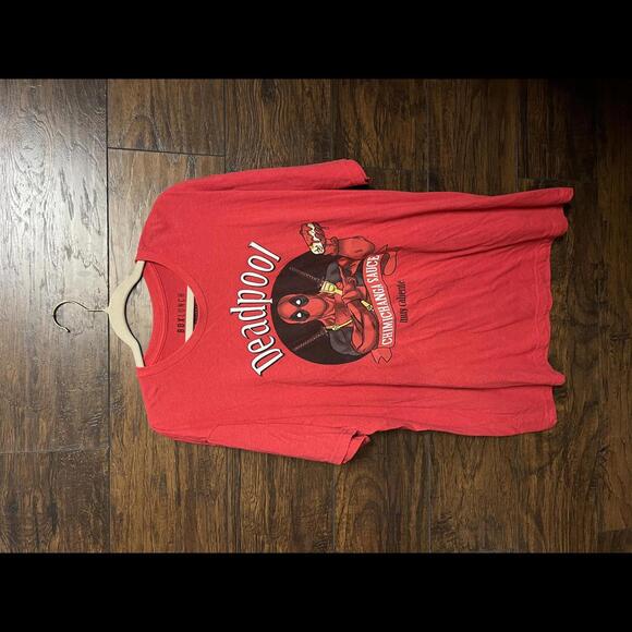 Shirts | 218 Box Lunch X Deadpool Hot Sauce Chimichanga Sauce 2xl ...